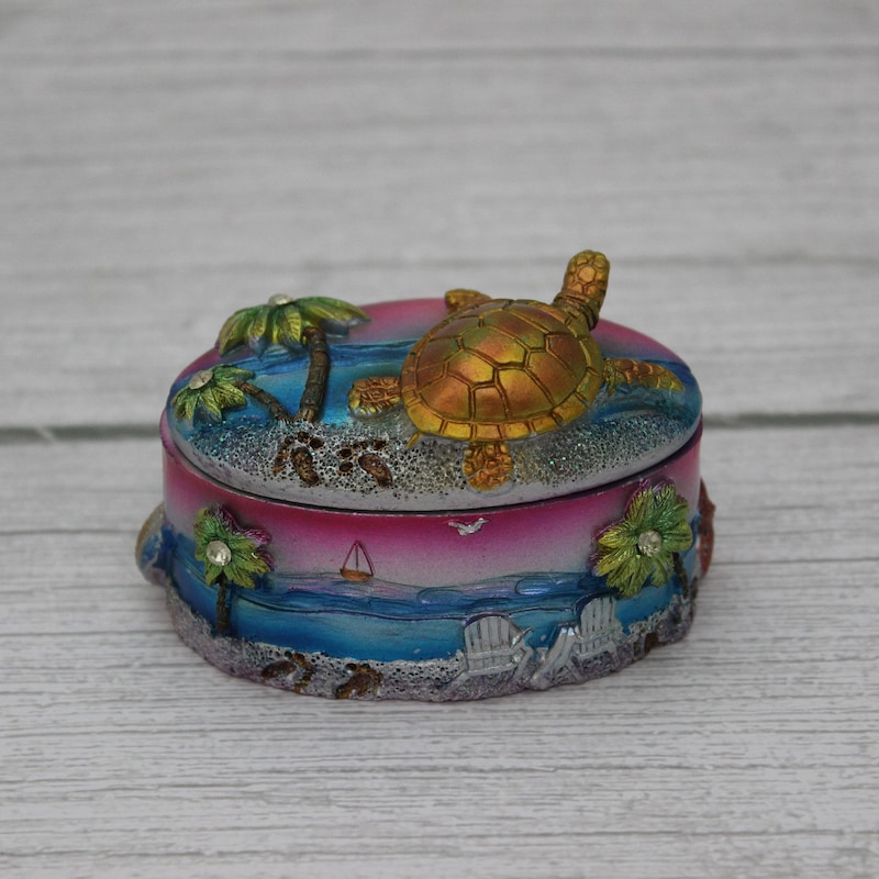 Turtle Jewelry Box - Etsy