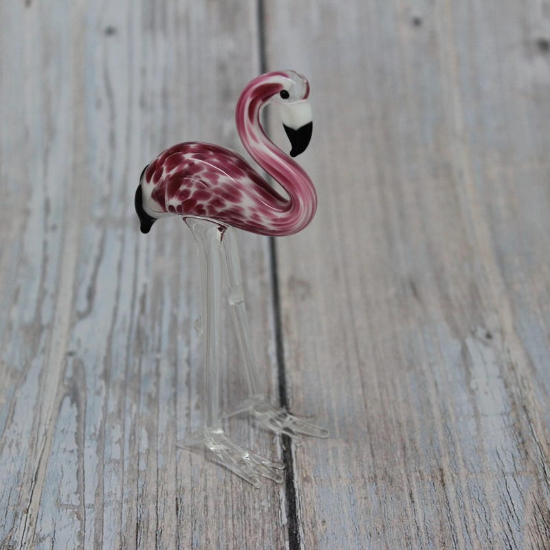 Flamingo Figurine - Etsy