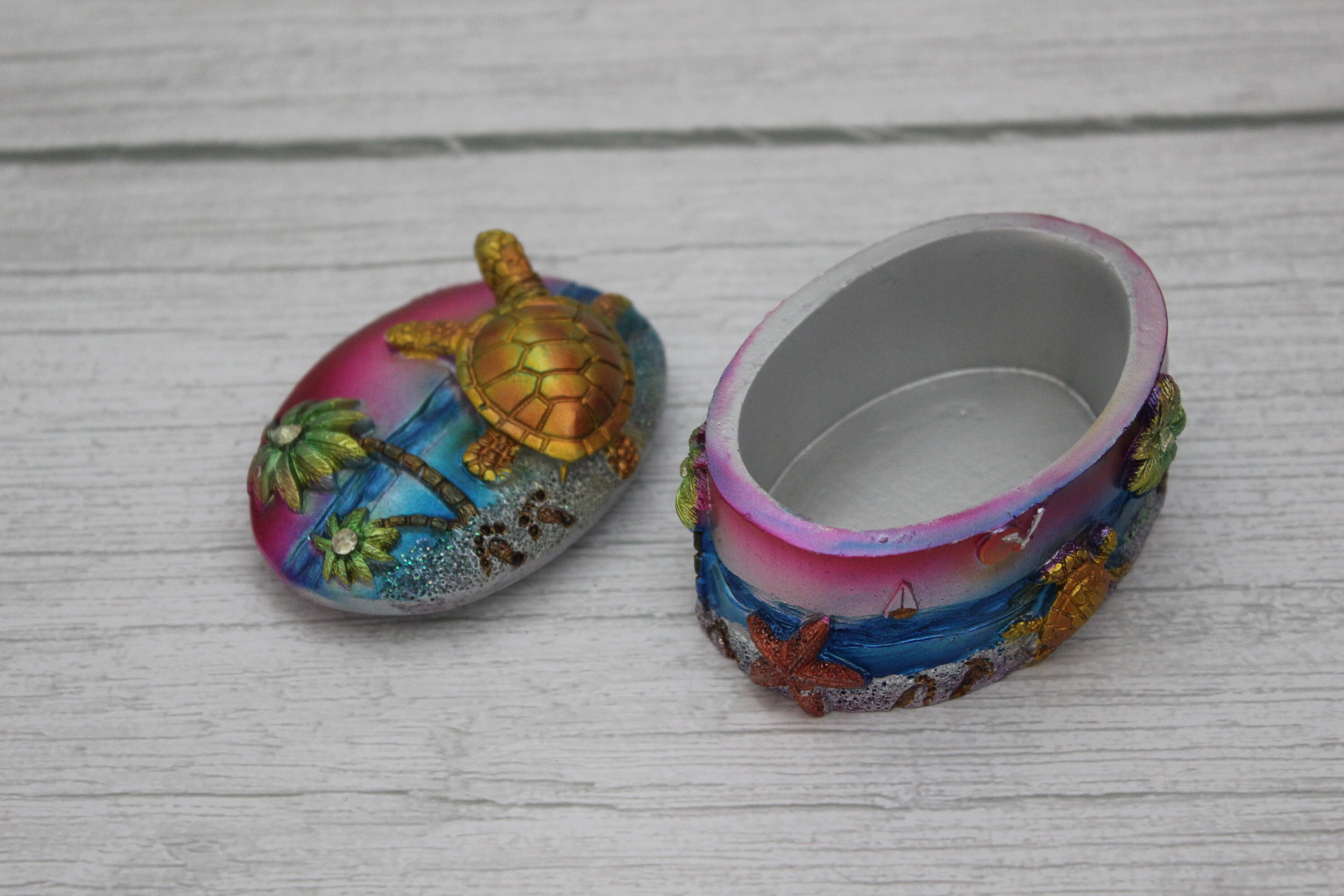 Sea Turtle Storage Box Turtle Storage Box Sea Turtle Box - Etsy