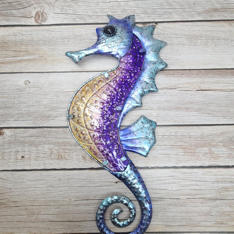 Seahorse Wall Art - Etsy