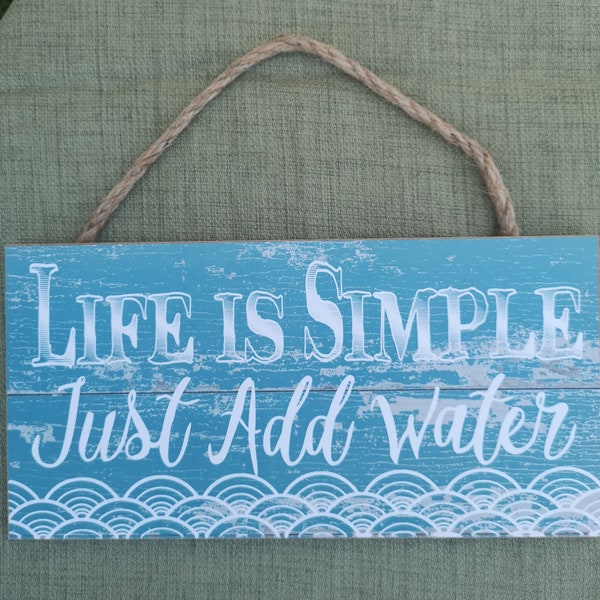 Life is Simple - Etsy