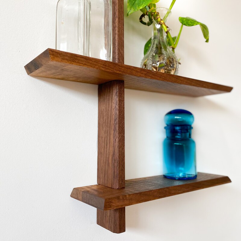 Walnut Shelf - Etsy