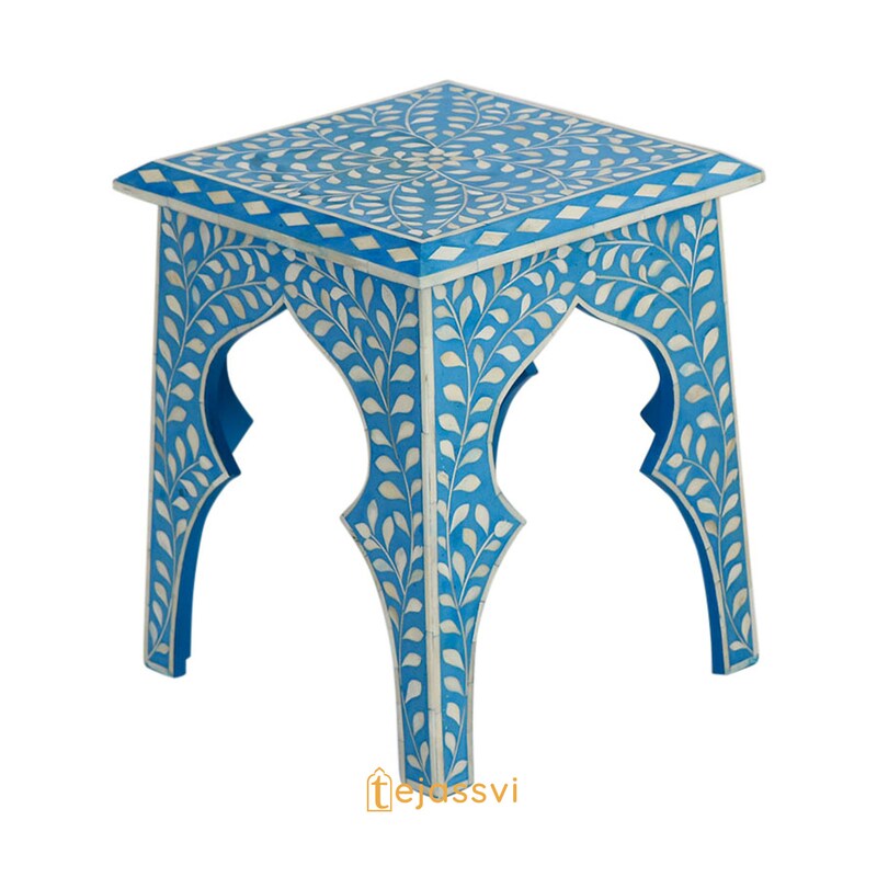 Bone Inlay Bench - Etsy