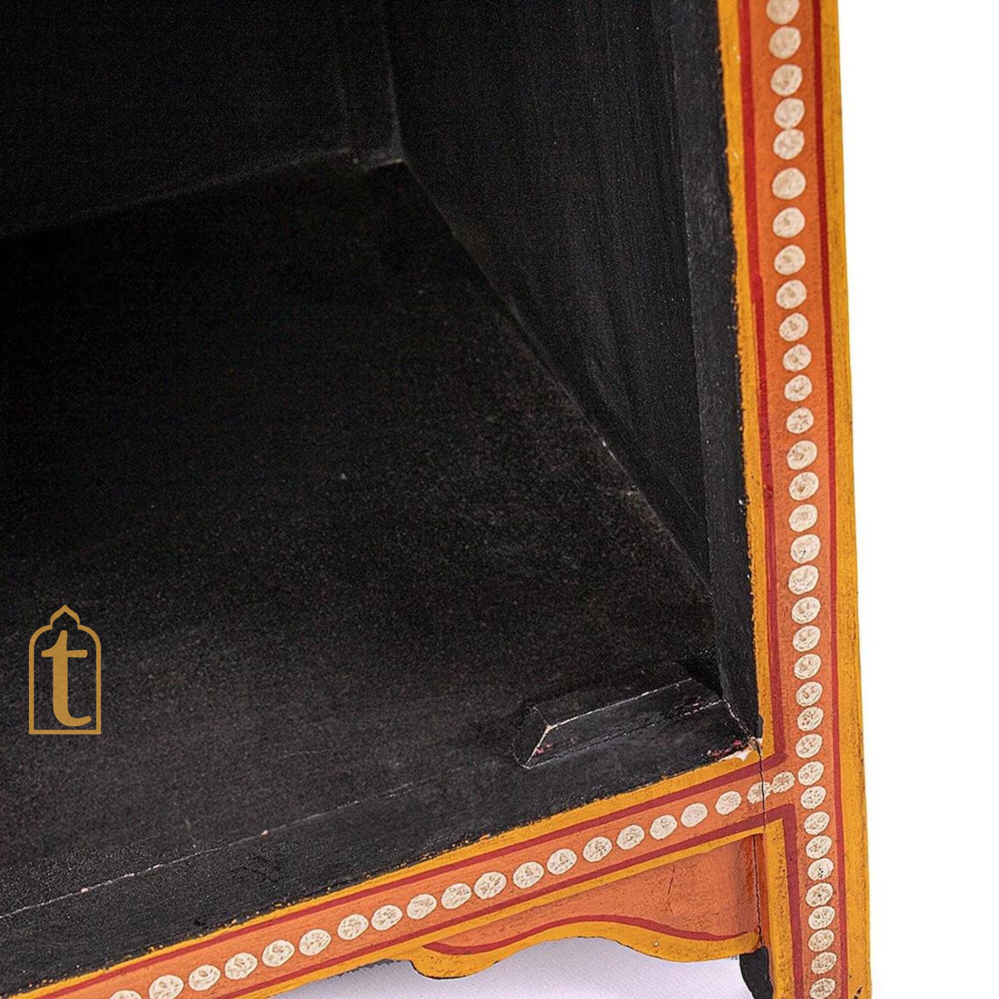 Wooden Indian Beautiful Drawer Side Table / Indian Chest Table / Hand ...