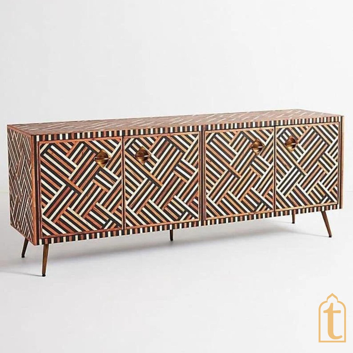 Bone Inlay Furniture/bone Inlay Chest of Drawers/storage Unit | - Bone ...