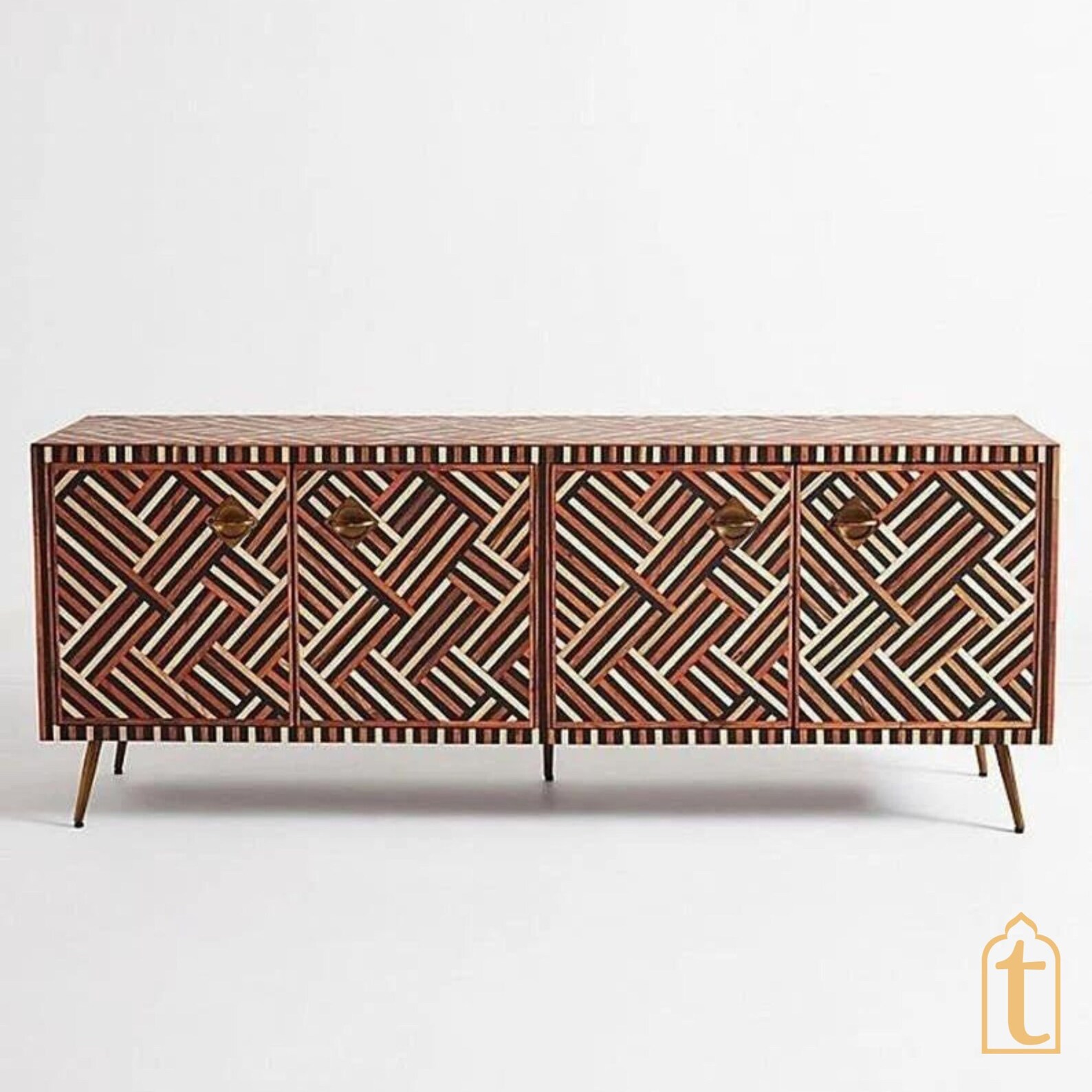 Bone Inlay Furniture/bone Inlay Chest of Drawers/storage Unit | - Bone ...