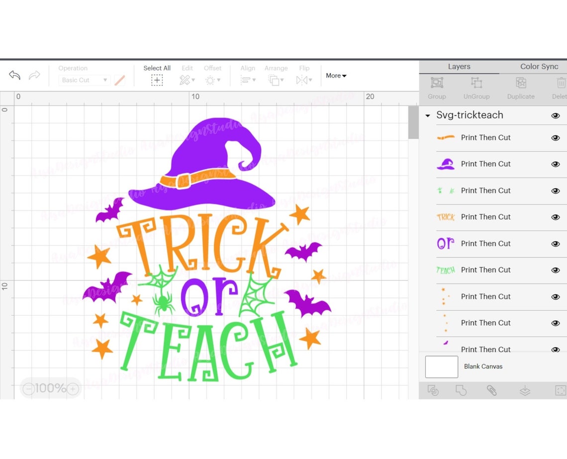 Trick or Teach Svg Teacher Halloween Shirt Svg Teacher | Etsy