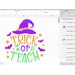Trick or Teach Svg Teacher Halloween Shirt Svg Teacher - Etsy