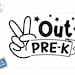 Peace Out Pre K Svg, Graduation Shirt Svg, Last Day of School Svg, Last ...