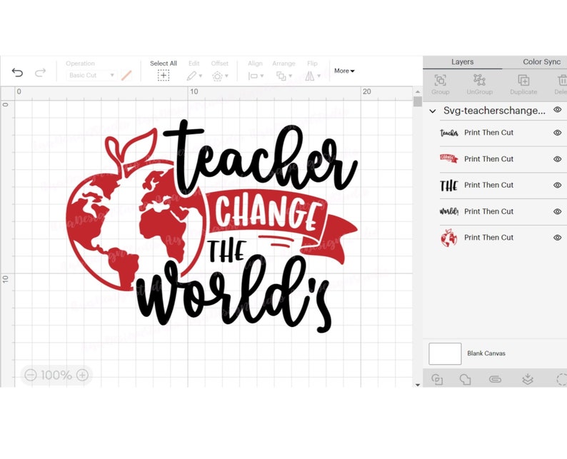 Teachers Change the World Svg, Teacher Shirt Svg, Teaching Svg, Apple ...