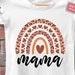 Mama Rainbow Svg Boho Rainbow Mama Svg Leopard Boho Rainbow - Etsy