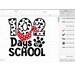 102 Days of School Svg, Boy Dalmatian Svg, 102 Days of School Dalmatian ...