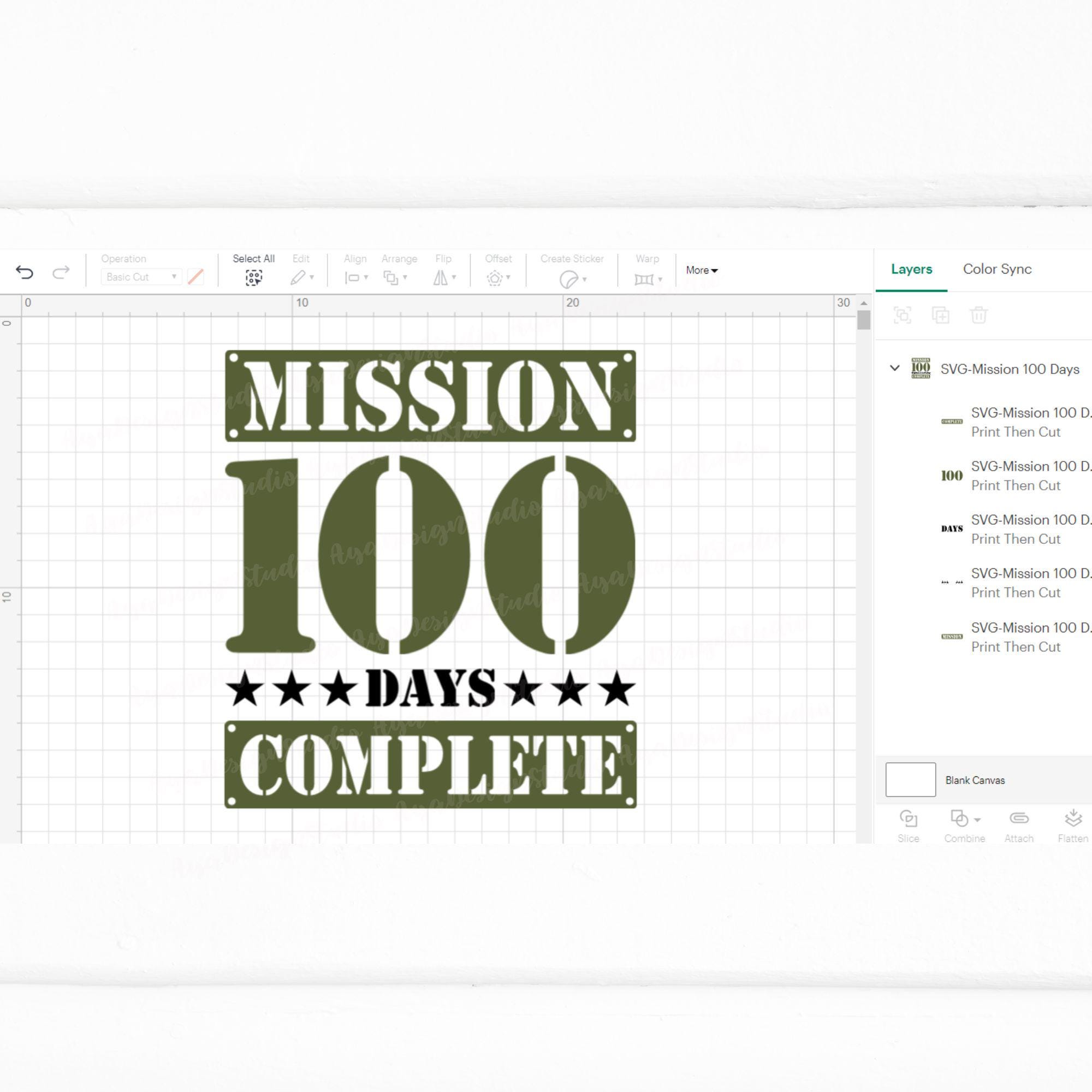 Mission 100 Days Complete Svg, Boys Teacher 100 Days of School Shirt ...