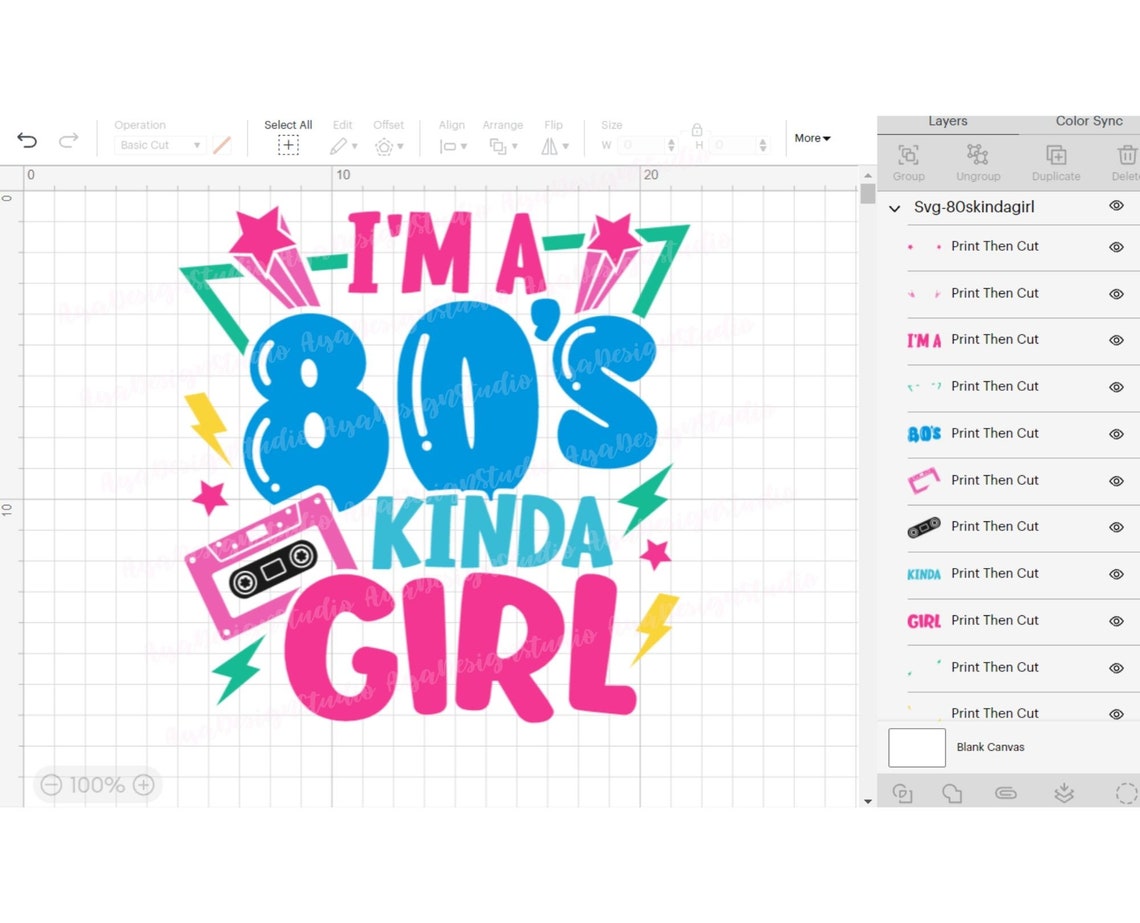 I'm a 80s Kinda Girl Svg Retro 80s Girl Svg 80s Music - Etsy