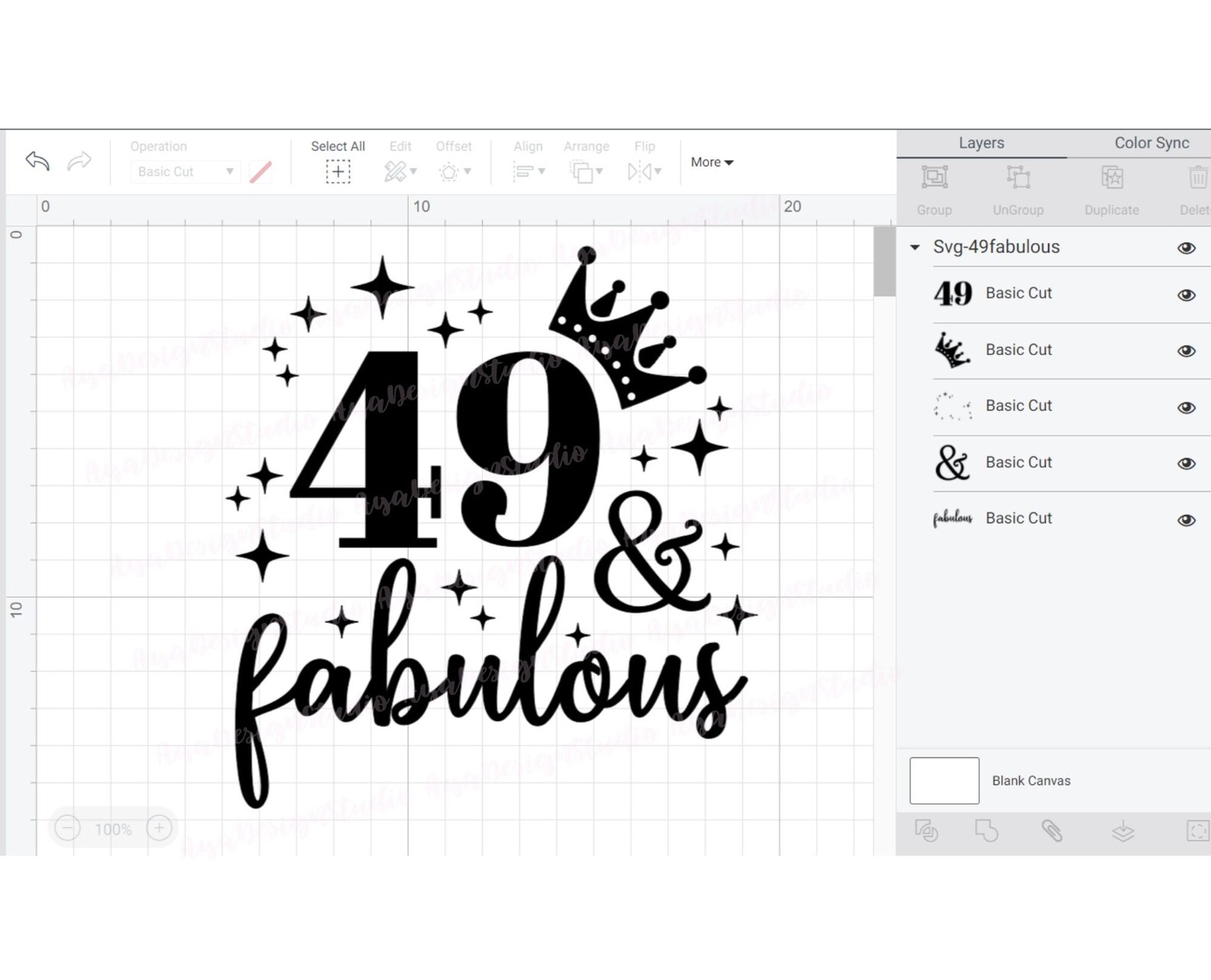 49 and Fabulous Svg 49th Birthday Forty Ninth Birthday Svg - Etsy