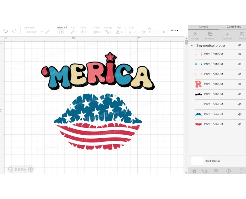 Retro 'merica Svg, Retro America Lips Svg, 4th of July America Lips Svg ...