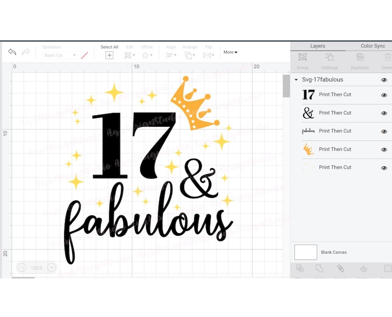 17 and Fabulous Svg, 17th Birthday, Seventeenth Birthday Svg, 17th ...
