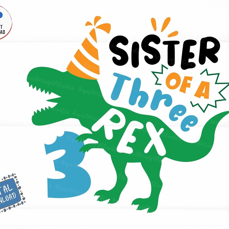 Three Rex Svg - Etsy