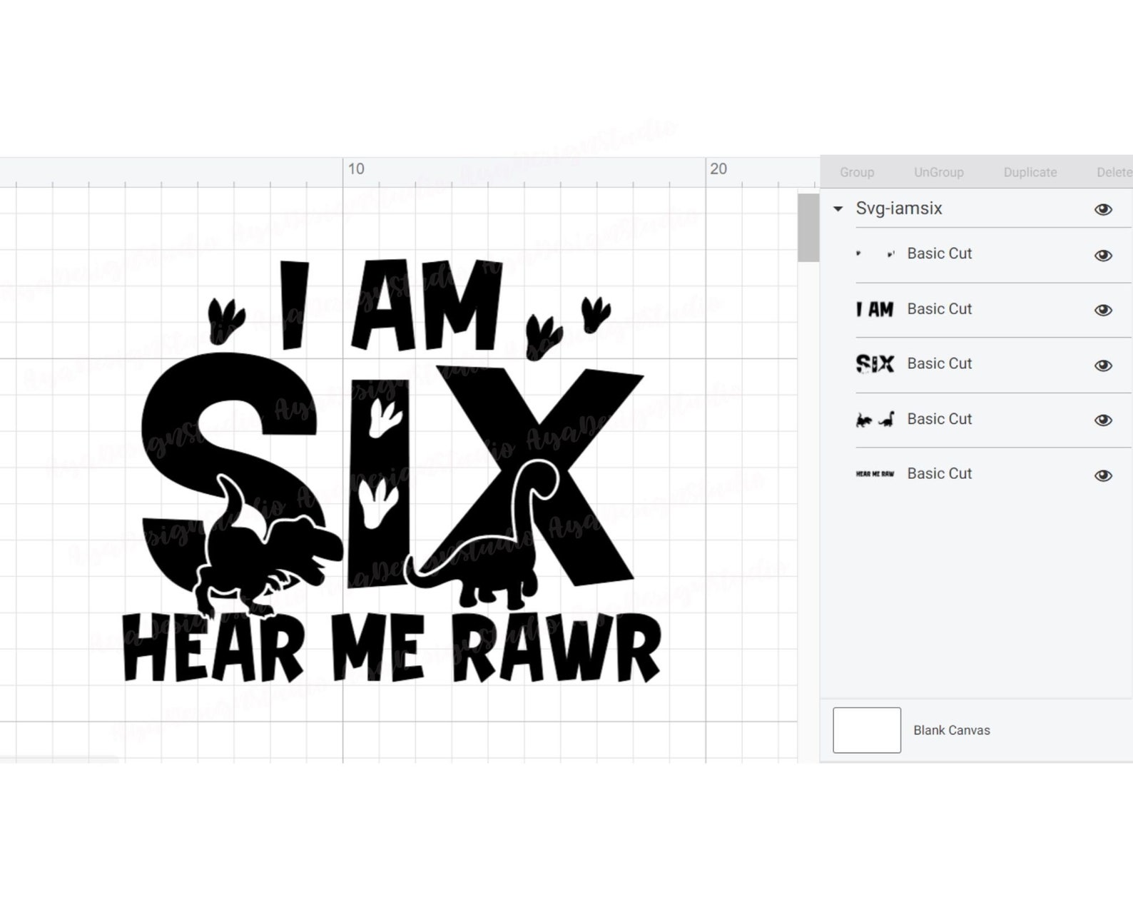 I Am Six Hear Me Rawr Svg 6th Birthday Kids Svg Sixth Rawr - Etsy