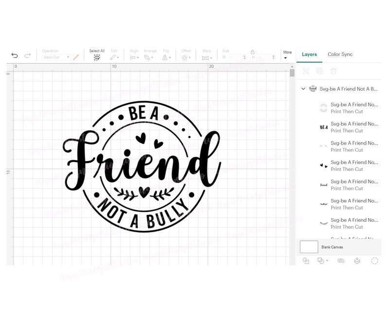 Be a Friend Not a Bully Svg, Bullying Prevention Day Svg, Kids Anti ...