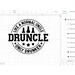 Druncle Like A Normal Uncle Only Drunker Svg Funny Drinking - Etsy