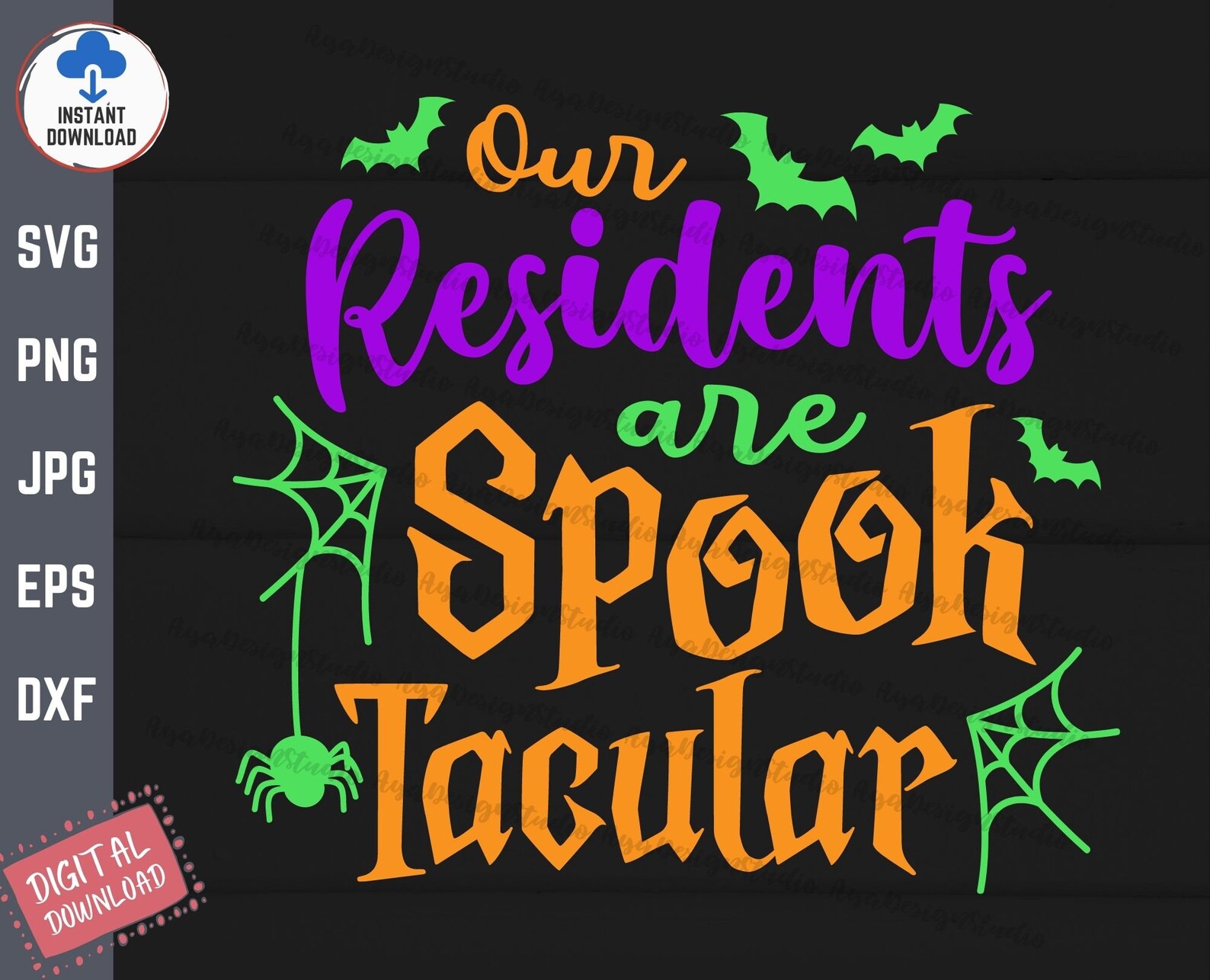 Our Residents Are Spooktacular Svg, Funny Halloween Shirt Svg, Nursing ...