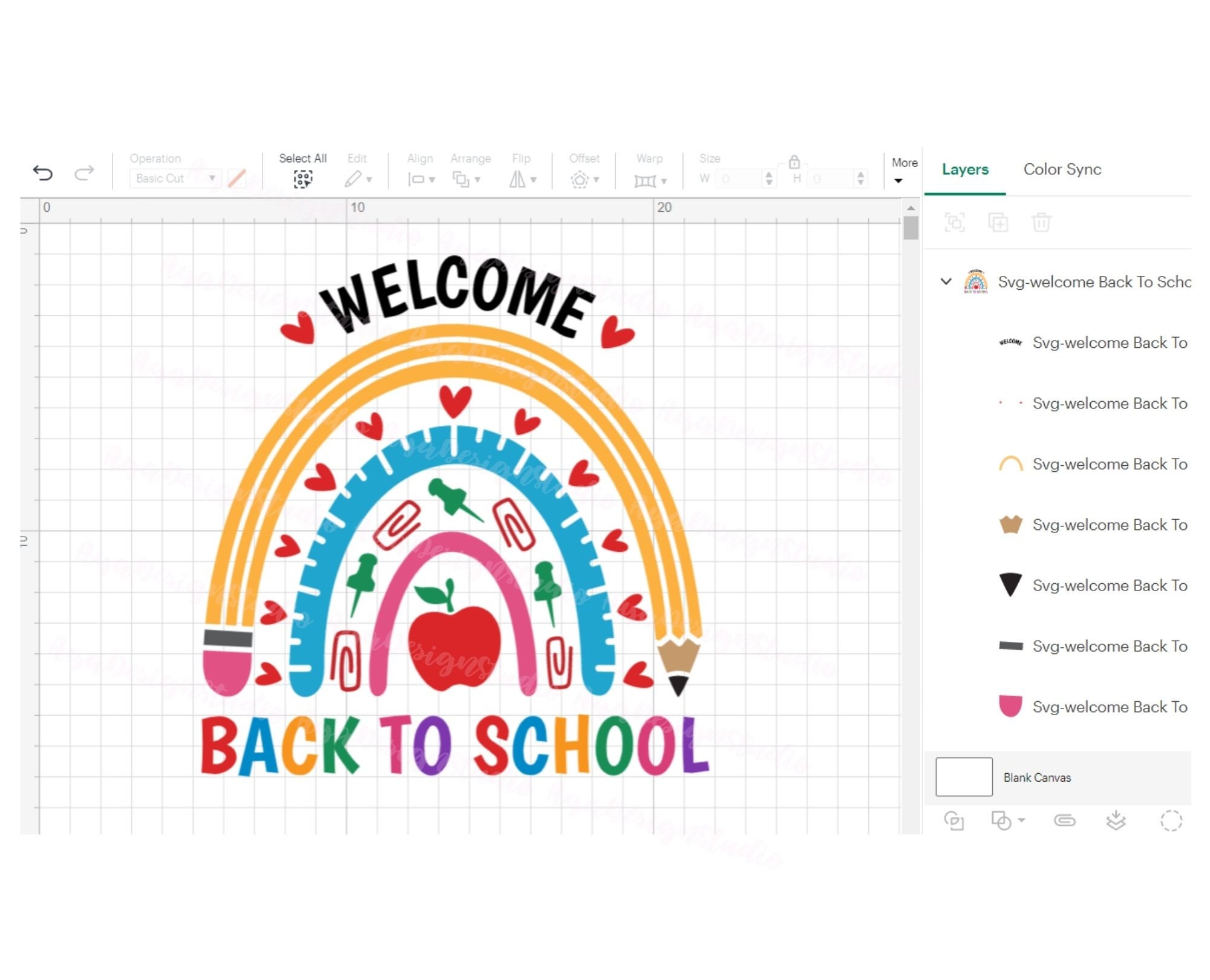 Welcome Back to School Rainbow Svg, Teachers First Day of School Svg ...