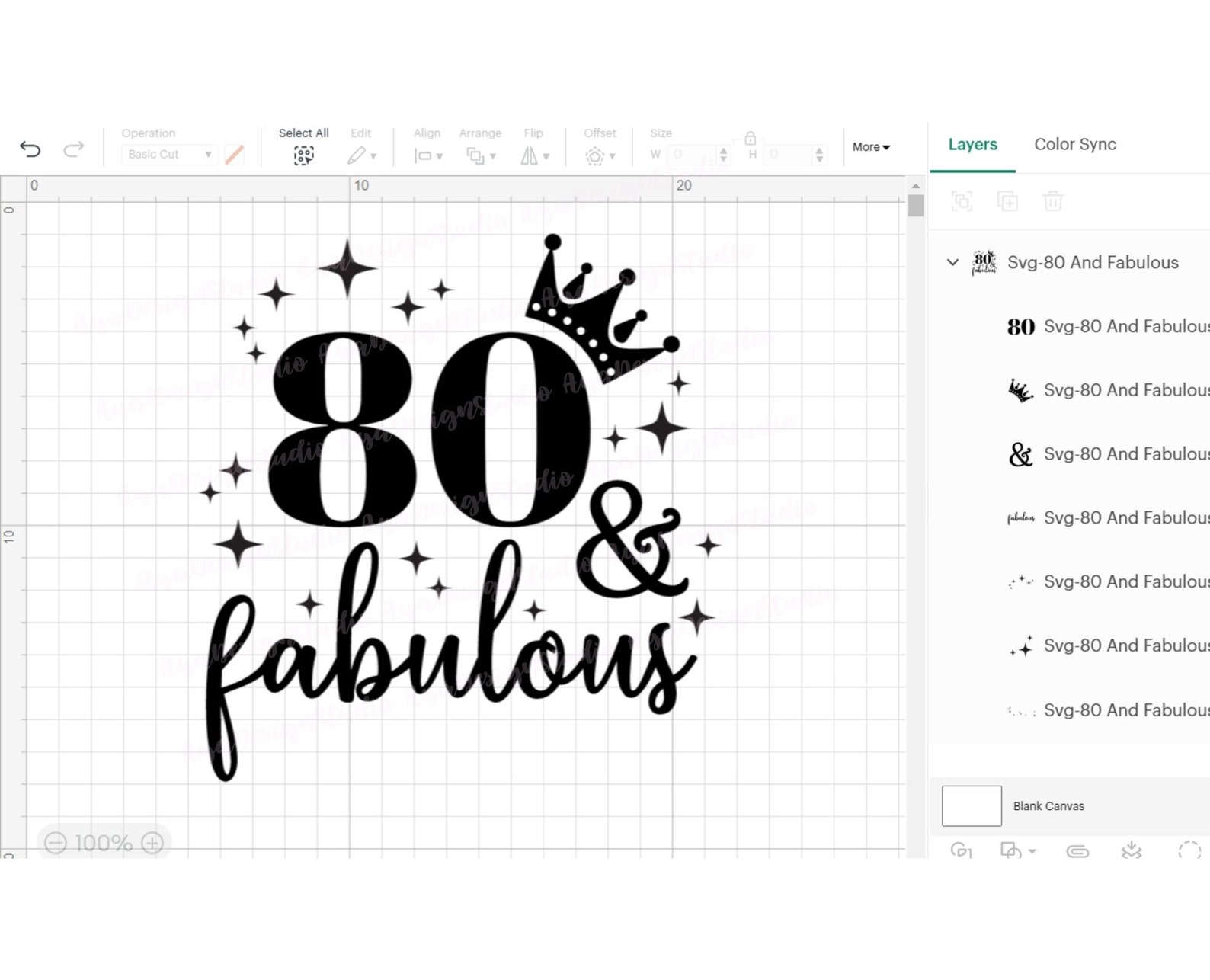 80 and Fabulous Svg, 80th Birthday Svg, Eightieth Birthday Svg, 80th ...