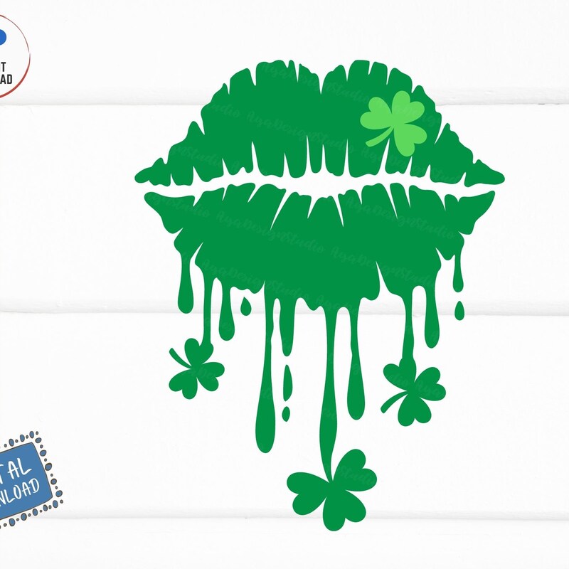 Distressed Lips Svg - Etsy