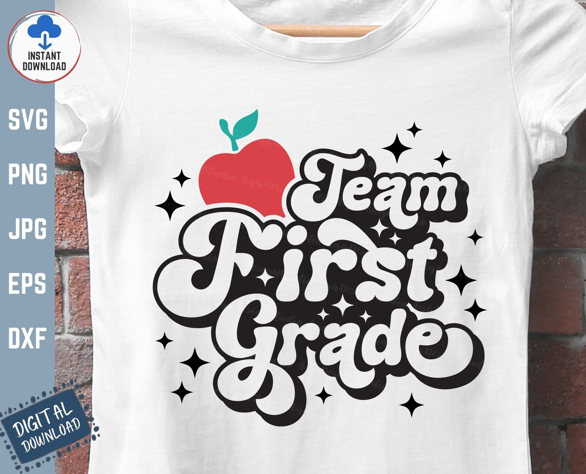 Team First Grade Groovy Svg Team First Grade Svg First Grade - Etsy
