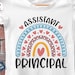 Assistant Principal Rainbow Svg, Assistant Principal Svg, School Worker ...