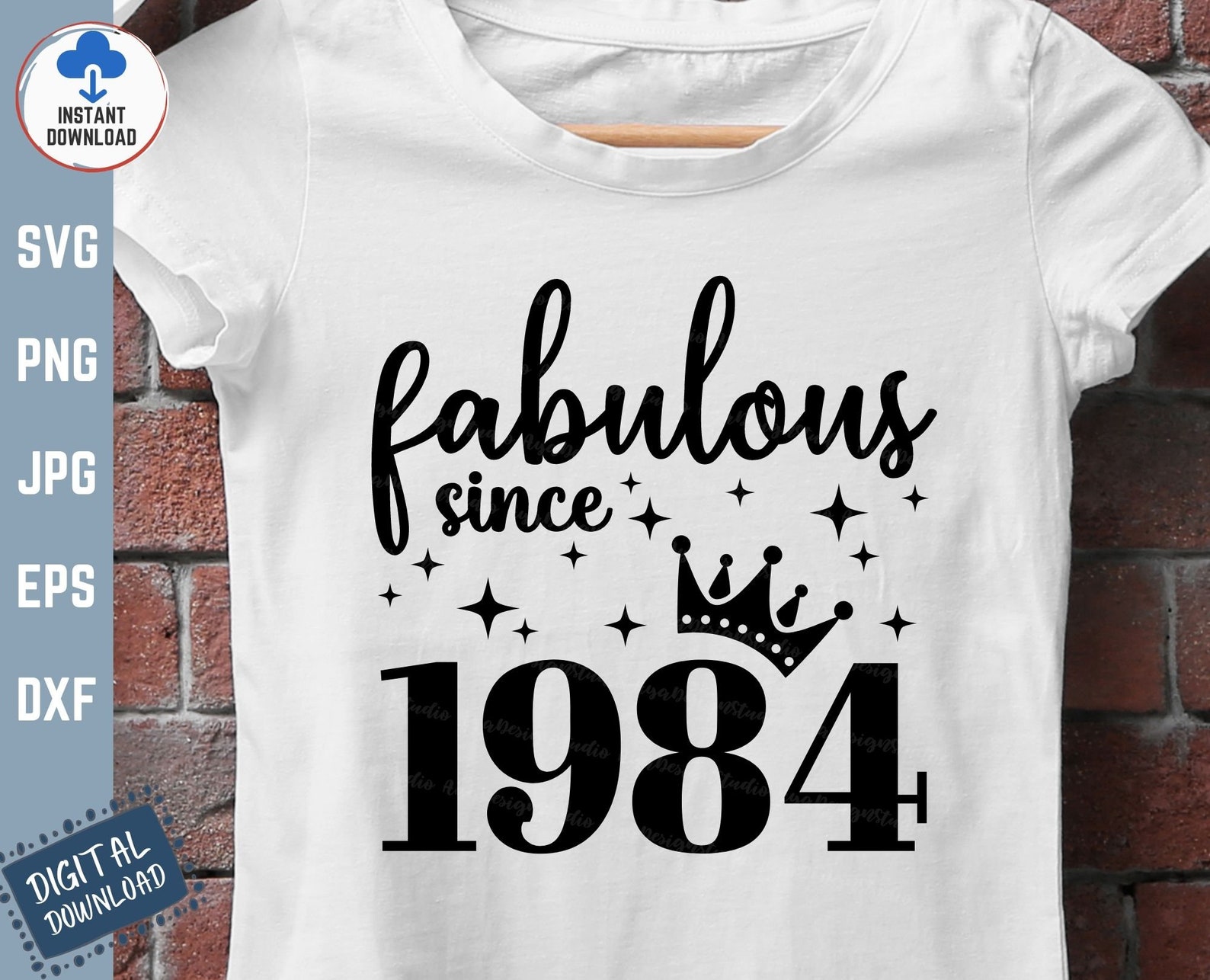Fabulous Since Birth Year Template Svg Fabulous Since Birth - Etsy