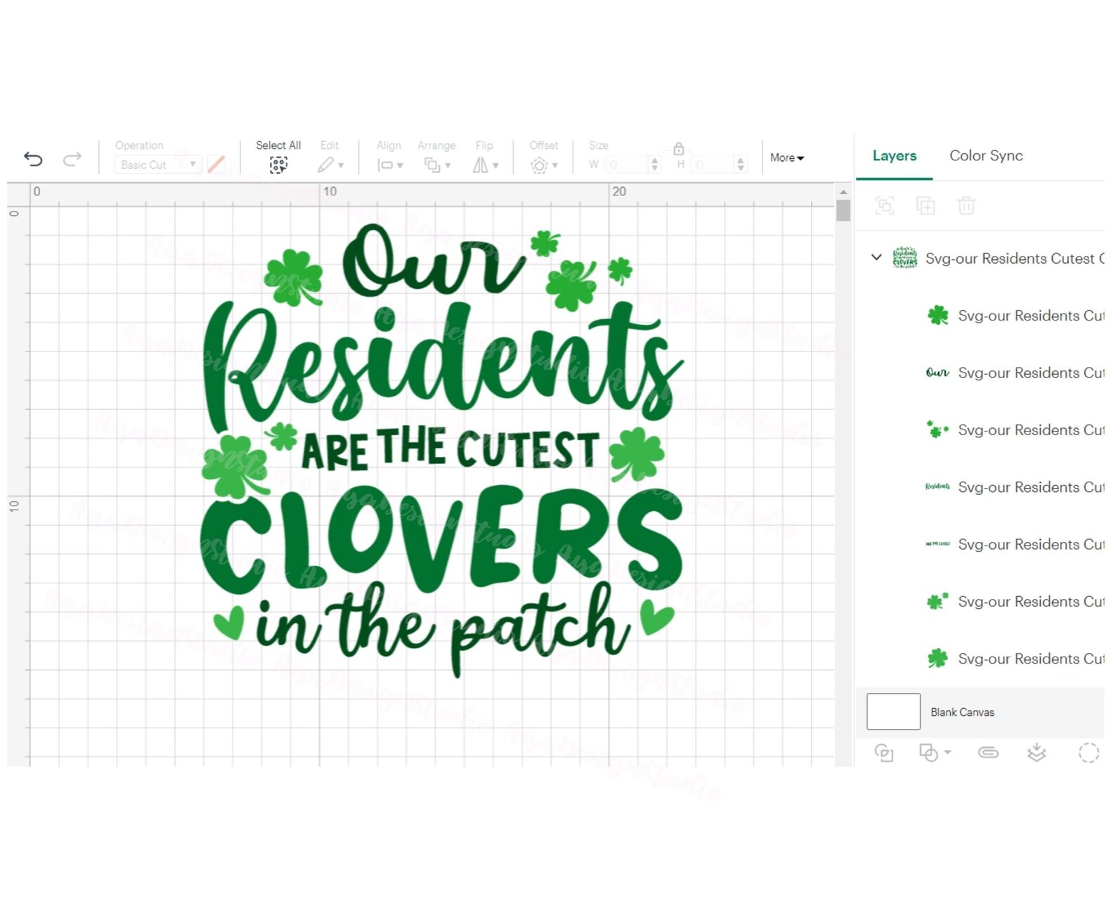 Our Residents Are the Cutest Clovers in the Patch Svg, Nursing Home St ...