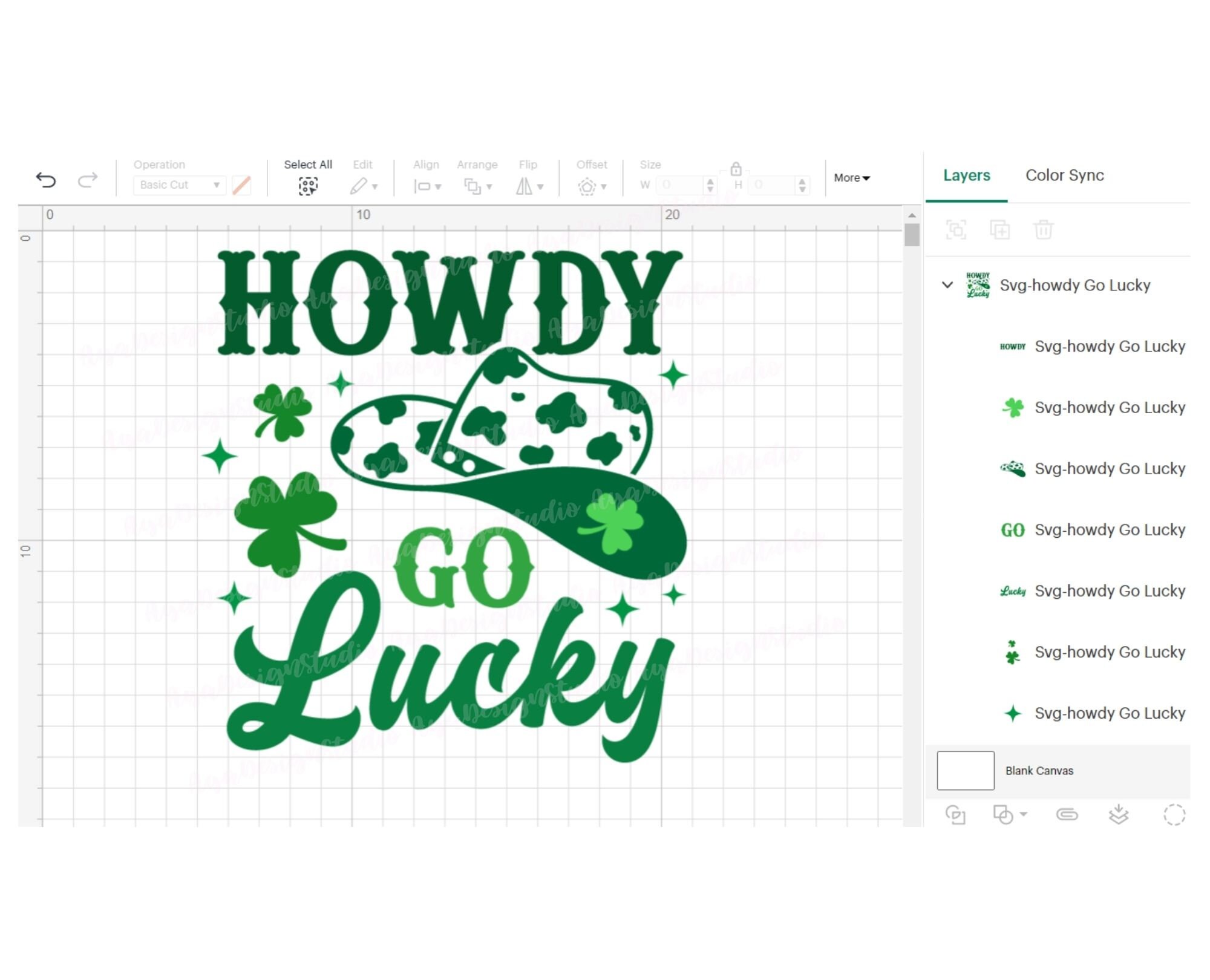 Howdy Go Lucky Svg, Western St Patricks Day Svg, Retro St Patrick’s Day ...