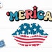 Retro 'merica Svg, Retro America Lips Svg, 4th of July America Lips Svg ...