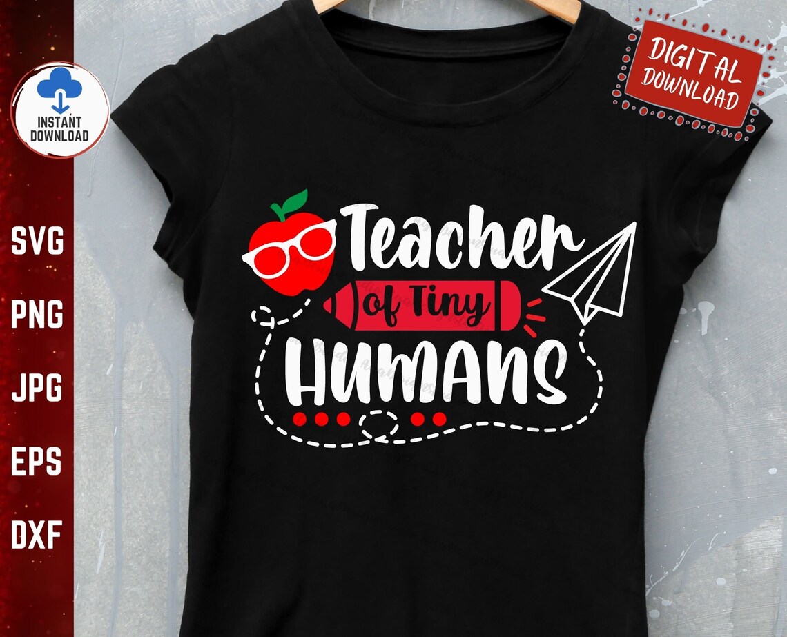 Teacher of Tiny Humans Svg Teaching Svg Teacher Gift Svg - Etsy