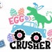Egg Crusher Svg, Easter Crushing Eggs Svg, Egg Crusher Monster Truck ...
