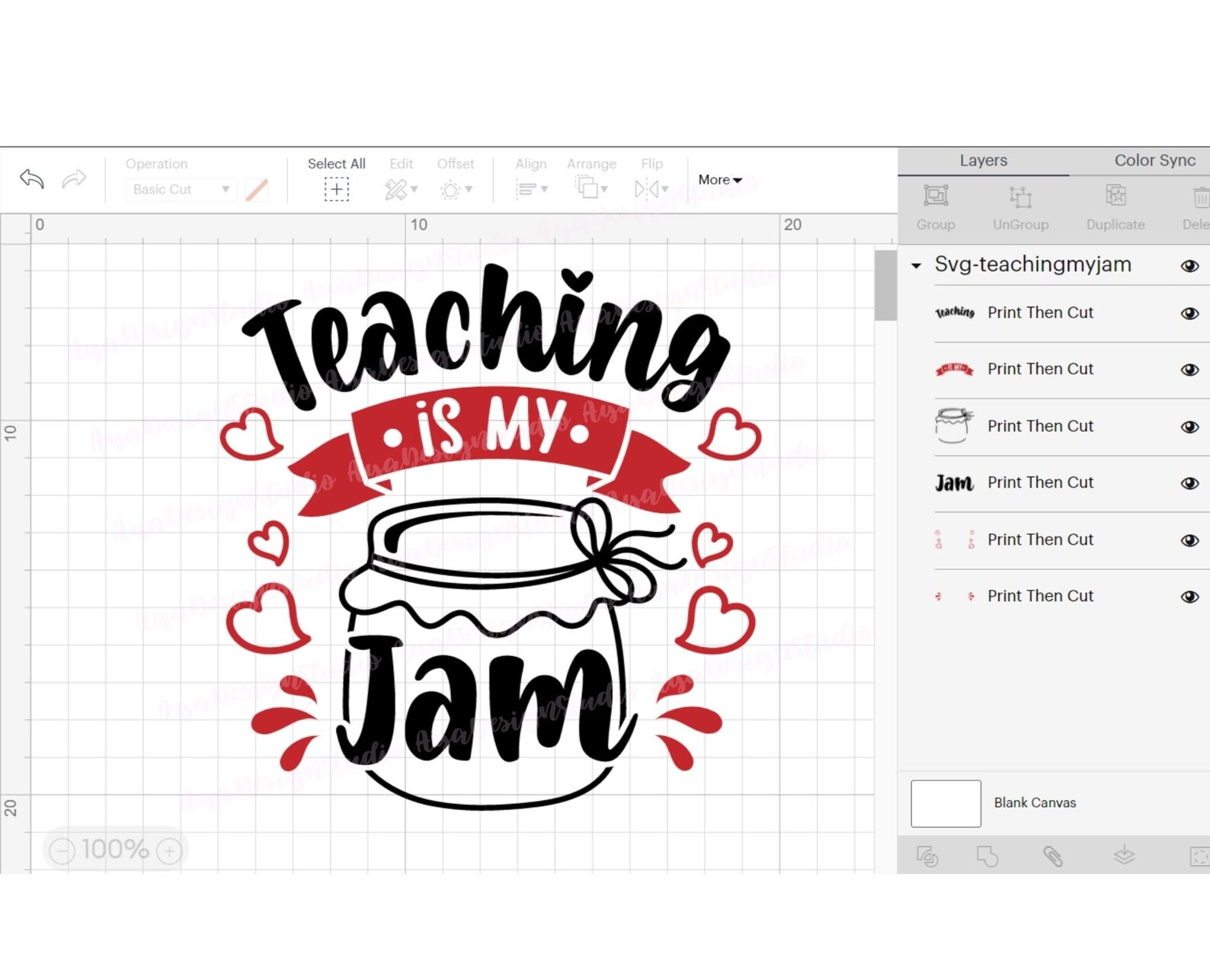 Teaching is My Jam Svg Teaching Svg Teacher Gift Svg | Etsy
