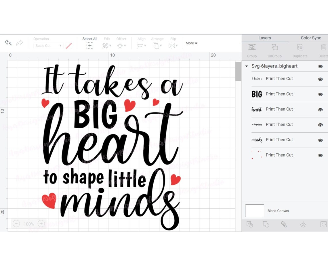 It Takes a Big Heart to Shape Little Minds SVG It Takes a Big - Etsy