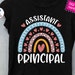 Assistant Principal Rainbow Svg, Assistant Principal Svg, School Worker ...