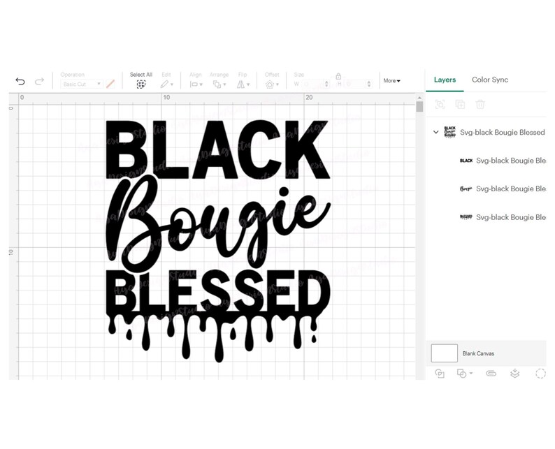 Black Bougie Blessed Svg Black History Month Svg Black - Etsy