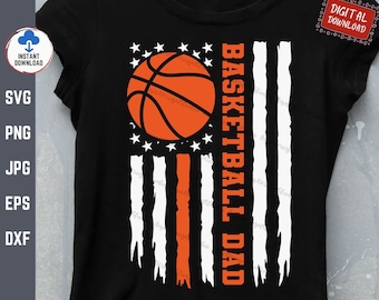 Basketball and Cheer Dad Svg, Basketball Cheer Dad Svg, Proud Cheer Dad ...