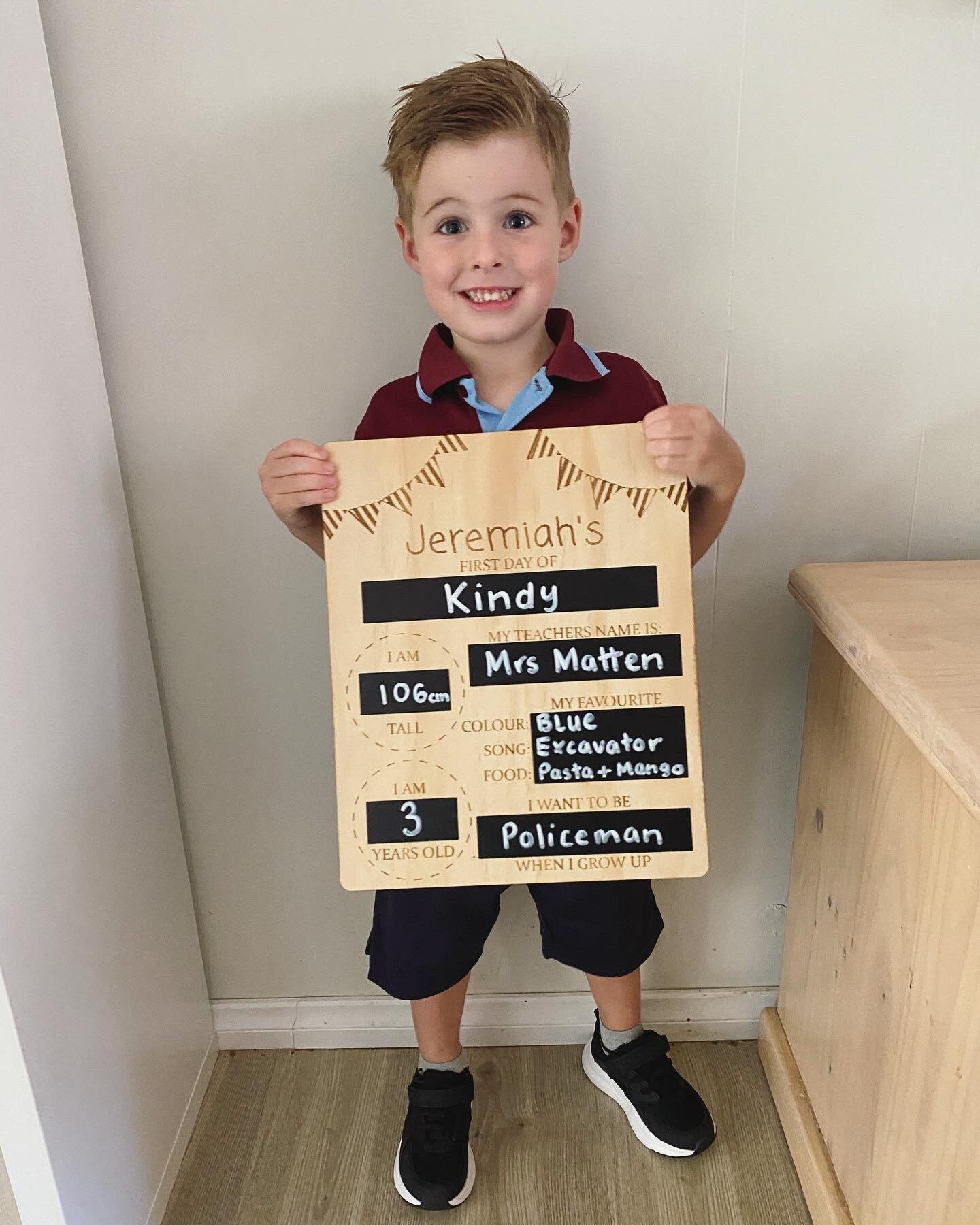 My First Day Board My Last Day School Board Personalised - Etsy Australia