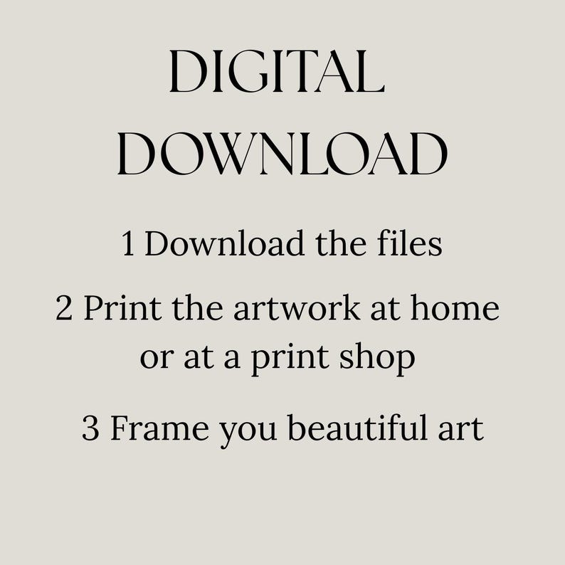 Neutral Field Printable Wall Art, Abstract Landscape Art, Beige Home ...