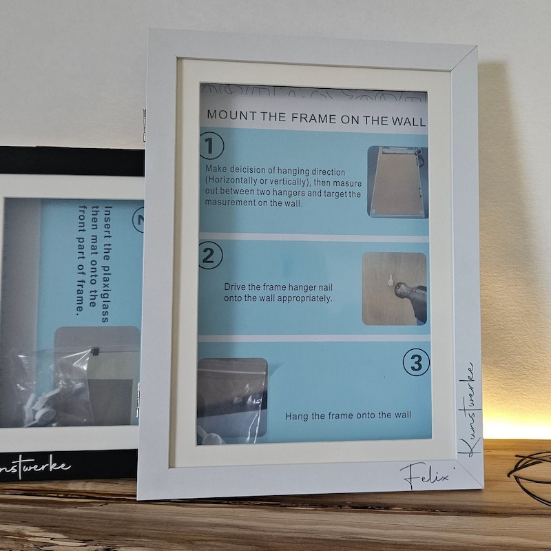 Personalisierte bilderrahmen acry - Etsy.de