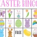 Easter/spring Bingo Printable With 10 Unique Boards for Classroom or ...