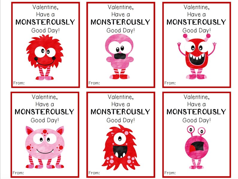 Kids Valentines Printable for Any Treat or Toy- Valentine, Have a ...
