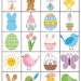 Easter/spring Bingo Printable With 10 Unique Boards for Classroom or ...