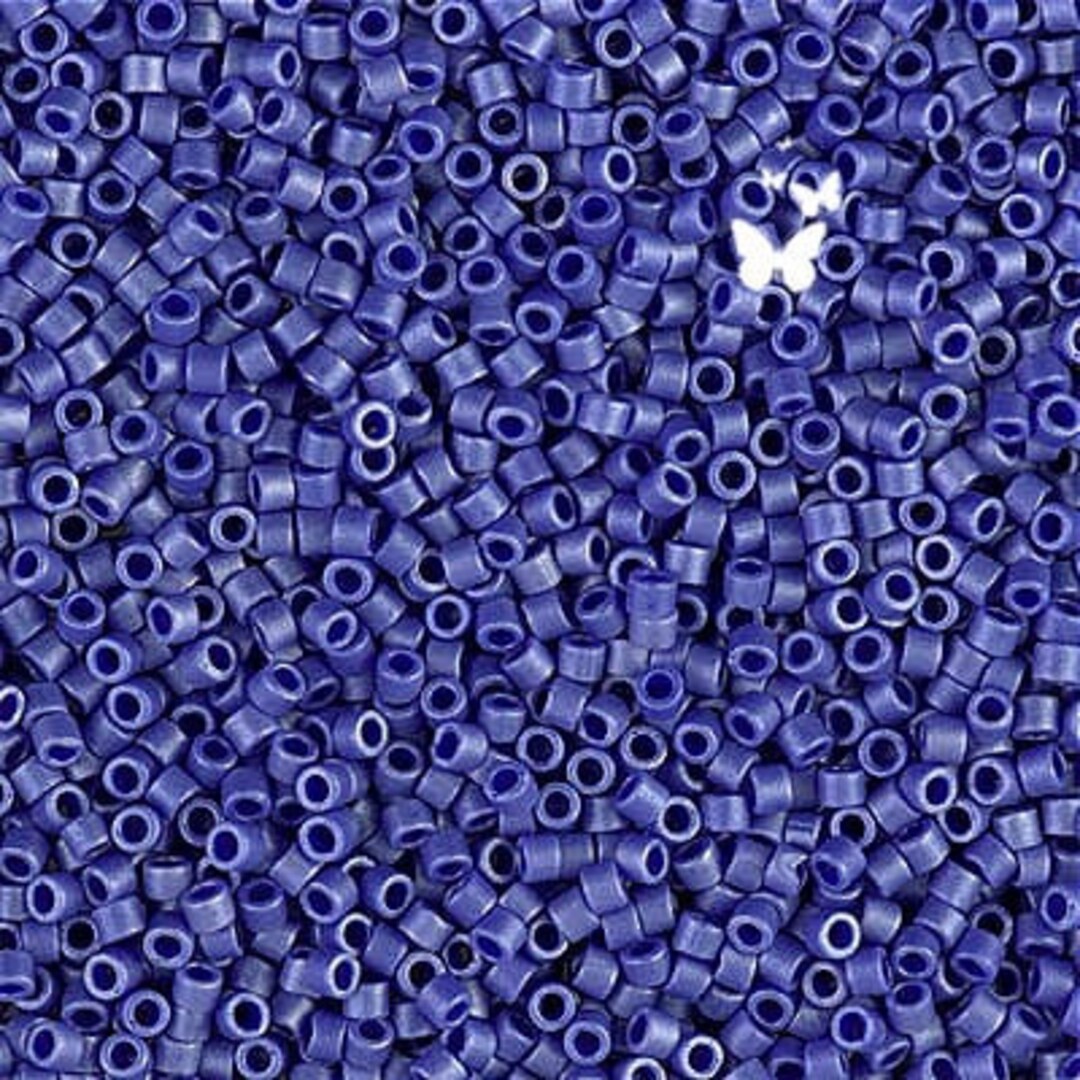 DB361 Matte Opaque Cobalt Luster Aka Matte Metallic Sapphire Size 11/0 ...