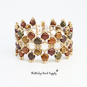 BEAD KIT (metallica Colorway) >> Norma Jean Dell's Free Lacey Ginko ...